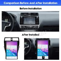 China 16 Inch Touch Screen Head Unit For 2018-2022 Toyota Prado 128G Navigation GPS Multimedia Player Wireless Carplay for sale