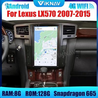 China Hd 13.6 Inch Android Car Head Unit For 2007-2015 Lexus Lx570 for sale