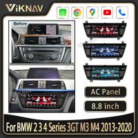 China Climate Air Conditioning Lcd Touch Screen Ac Control In 2013-2020 Bmw 2 3 4 Series for sale