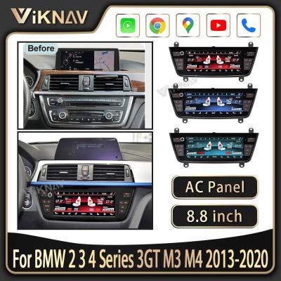 China Climate Air Conditioning Lcd Touch Screen Ac Control In 2013-2020 Bmw 2 3 4 Series for sale