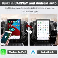 China 14.4 Inch Android Car Head Unit For 2013-2020 Chevroler Silverado Gmc Sierra Multimeida Player GPS Navigation Carplay for sale