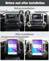 China 14.4 Inch Android Car Head Unit For 2013-2020 Chevroler Silverado Gmc Sierra Multimeida Player GPS Navigation Carplay for sale