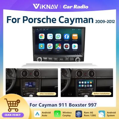 China 1280*800 8.4 Inch Android Car Stereo For 2009-2012 Porsche Cayman 911 Boxster for sale
