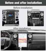 China Viknav Car Radio For Ford F150 (2013 2014) 14.4 inch Car Radio GPS Navigation Multimedia Player With CarPlay for sale