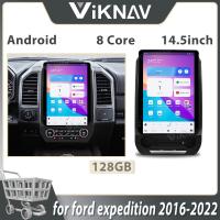 China Viknav Car Radio For Ford Expedition (2016-2022) 14.4 Inch Android Head Unit Touch Screen GPS Multimedia Player Auto for sale
