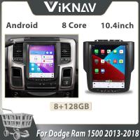 China Viknav Car Radio For Dodge Ram 1500 (2013-2018) 10.4 inch Android Auto audio Upgrade Multimedia Player GPS Navigation for sale