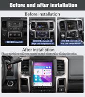 China Viknav Car Radio For Dodge Ram 1500 (2013-2018) 10.4 inch Android Auto audio Upgrade Multimedia Player GPS Navigation for sale