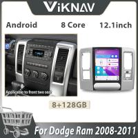 China Viknav Car Radio For Dodge Ram (2008 2009 2010 2011) 12.1 inch Android 13 Auto Upgrade IPS LCD Screen Touch Multimedia for sale