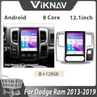 China Viknav Car Radio For Dodge Ram (2013-2019) 12.1 inch Android Head Unit LCD screen Auto Stereo Player Multimedia Player for sale