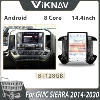 China Viknav Car Radio Car Radio For Chevroler Silverado / GMC SIERRA (2013-2020)14.4 inch Android Upgrade Auto audio Wireless for sale