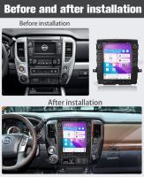 China 12.1Inch Touch Screen Head Unit For 2016--2019 Nissan Titan GPS Navigation Multimedia Player Android Wireless Carplay for sale