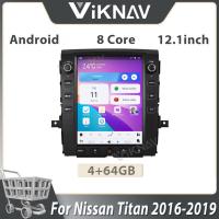 China 12.1Inch Touch Screen Head Unit For 2016--2019 Nissan Titan GPS Navigation Multimedia Player Android Wireless Carplay for sale