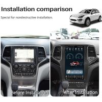 China Viknav Car Radio For Jeep Grand Cherokee (2014-2019) 14.4 inch Android 13 Auto Stereo GPS Navigation Wireless Carplay for sale