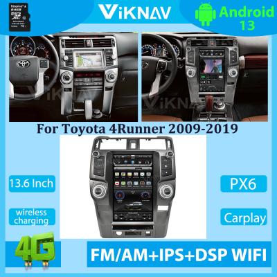 China Viknav Car Radio For Toyota 4 Runner (2009-2019) 13.6 inch Multimedia Player GPS Navigation Auto Stereo for sale