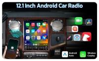 China Viknav Car Radio For Ford F250 F350 (2008 2009 2010) 12.1 inch Android Auto Multimedia GPS Navigation Head Unit 8 Core S for sale