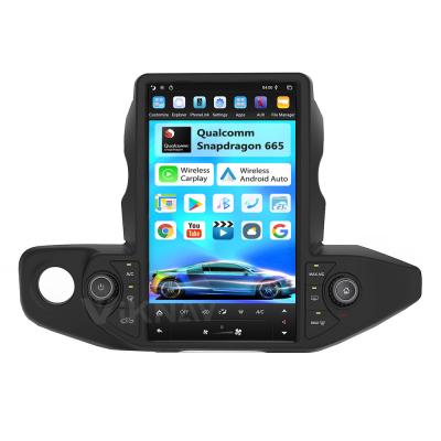 China Viknav Car Radio For Jeep Wrangler (2018-2021) 13.6 inch GPS navigation DVD multimedia auto stereo 2din for sale
