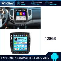 China Viknav Car Radio For TOYOTA Tacoma HILUX (2005-2015) 13.6 inch PX6 2 din Android GPS Navigation Stereo Receiver Tape Rec for sale