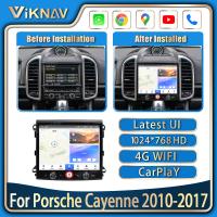 China Viknav Car Radio For Porsche Cayenne (2010-2017) 8.4 inch Android Auto Stereo Multimedia Player GPS Navigation Wireless for sale