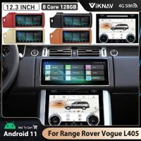 China 12.3inch Android car radio For Range Rover Vogue L405 2013-2020 AC Touching Screen Multimedia Player Navigation Stereo for sale