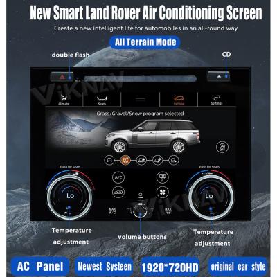China 10.4 inch For Land Range Rover Vogue L405 AC Panel 2013-2017 Car air Conditioning Panel Climate Board AC Touch Screen for sale