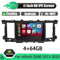 China Viknav Car Radio For Infiniti QX80 (2013-2020) 8 inch Screen GPS navigation stereo DVD multimedia auto player for sale
