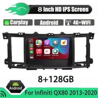 China Viknav Car Radio For Infiniti QX80 (2013-2020) 8 inch Screen GPS navigation stereo DVD multimedia auto player for sale