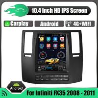 China Viknav Car Radio For Infiniti FX35 (2008-2011) 10.4 inch GPS Navigation Stereo Auto Multimedia Video Player HD Screen for sale
