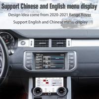 China Air Condition Panel For Land Rover Evoque L551 L538 2012-2018 Wide Angle Car Radio display Touch LCD Screen Control for sale