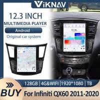 China Viknav Car Radio For Infiniti QX60 (2011-2020) 12.3 inchAuto Audio Video WiFi Wireless CarPlay Upgrade Multimedia player for sale