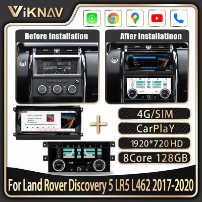 China 10.4 inch Android Car Radio For Land Rover Discovery 5 LR5 L462 2017-2020 GPS Navigation Player Touch Screen Carplay Hea for sale
