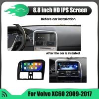 China Viknav Car Radio For Volvo XC60 (2009-2017) 8.8 inch Auto Audio Multimedia Player GPS Navigation Tape Recorder HD Screen for sale