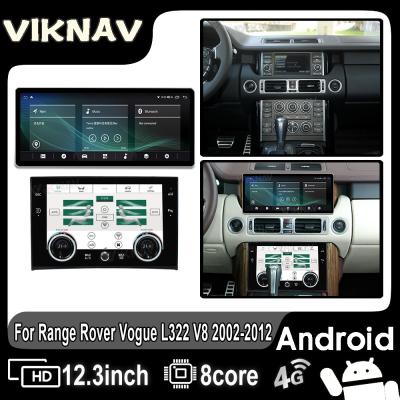 China 12.3inch Car Radio For Land Range Rover Vogue V8 L322 2002-2012 Touch Screen GPS Navigation Multimedia Stereo Player for sale