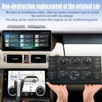 China 10.4inch AC Panel Display For Land Range Rover Vogue V8 L322 Keep The Original Functions With Car Air Condition Contrl for sale