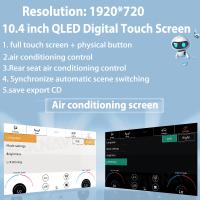 China 10.4inch AC Panel Display For Land Range Rover Vogue V8 L322 Keep The Original Functions With Car Air Condition Contrl for sale