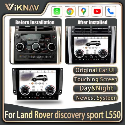 China 10.4 Inch For Land Rover Discovery Sport L550 2015-2019 AC Air Conditioning Panel Climate Control LCD Screen HD Touch for sale