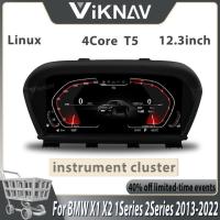 China Viknav For BMW X1 X2 1Series 2Series (2013-2022) 12.3 inch instrument cluster replacement linux digital gauge screen for sale