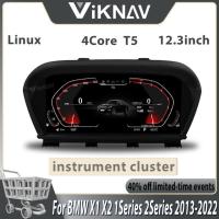 China Viknav For BMW X1 X2 1Series 2Series (2013-2022) 12.3 inch instrument cluster replacement linux digital gauge screen for sale