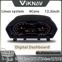 China Viknav For BMW 3Series F30 F31 GT F34 4Series F32 F33 F36 (2011-2017) 12.3 inch Digital Dashboard Multimedia Player for sale