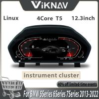 China Viknav For BMW 5series F10 F11 GT series GT F07 6series F06 F12 7series F01 F02 (2008-2018) 12.3 inch Newest Speedometer for sale