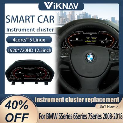 China Viknav For BMW 5series F10 F11 GT series GT F07 6series F06 F12 7series F01 F02 (2008-2018) 12.3 inch Newest Speedometer for sale