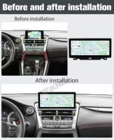 China Viknav Car Radio For LEXUS NX NX200 NX200T (2015 2016) 12.3 inch Touch Screen Carplay Car GPS Navigation Multimedia for sale