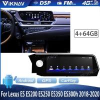 China Viknav Car Radio For Lexus ES ES200 ES250 ES350 ES300h (2018-2020) 12.3 inch Video GPS Navigation Multimedia Player for sale