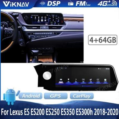 China Viknav Car Radio For Lexus ES ES200 ES250 ES350 ES300h (2018-2020) 12.3 inch Video GPS Navigation Multimedia Player for sale