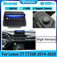 China Viknav Car Radio For Lexus CT CT200 (2014-2020)10.25inch GPS Navigation Player DVD Multimedia Android 13 Auto Head unit for sale