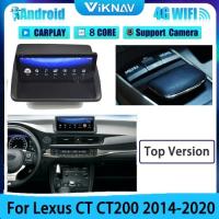 China Viknav Car Radio For Lexus CT CT200 (2014-2020)10.25inch GPS Navigation Player DVD Multimedia Android 13 Auto Head unit for sale