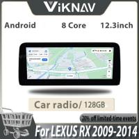 China Viknav Car Radio For LEXUS RX (2009-2014) 12.3 inch Android 13 Auto New Upgrade Touch Screen GPS Navigation Multimedia for sale