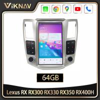 China Viknav Car Radio For LEXUS RX (2009-2014) 12.3 inch Android 13 Auto New Upgrade Touch Screen GPS Navigation Multimedia for sale