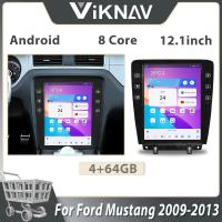 China Viknav Car Radio For Ford Mustang (2009-2013) 12.1 inch Touch Screen Android Multimedia Player Head unit for sale