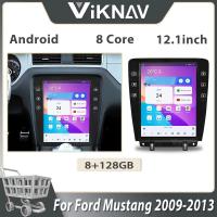 China Viknav Car Radio For Ford Mustang (2009-2013) 12.1 inch Touch Screen Android Multimedia Player Head unit for sale