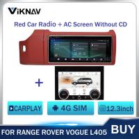 China Viknav Car Radio For Range Rover Vogue L405 (2013-2020) 12.3 inch With AC Touching Screen Multimedia Player Navigation for sale